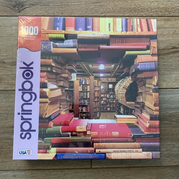 Springbok | Games | Springbok Book Shop 00 Piece Jigsaw Puzzle New ...